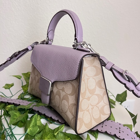 Coach | Bags | Coach Pepper Satchel In Signature Canvas Ca233 | Poshmark